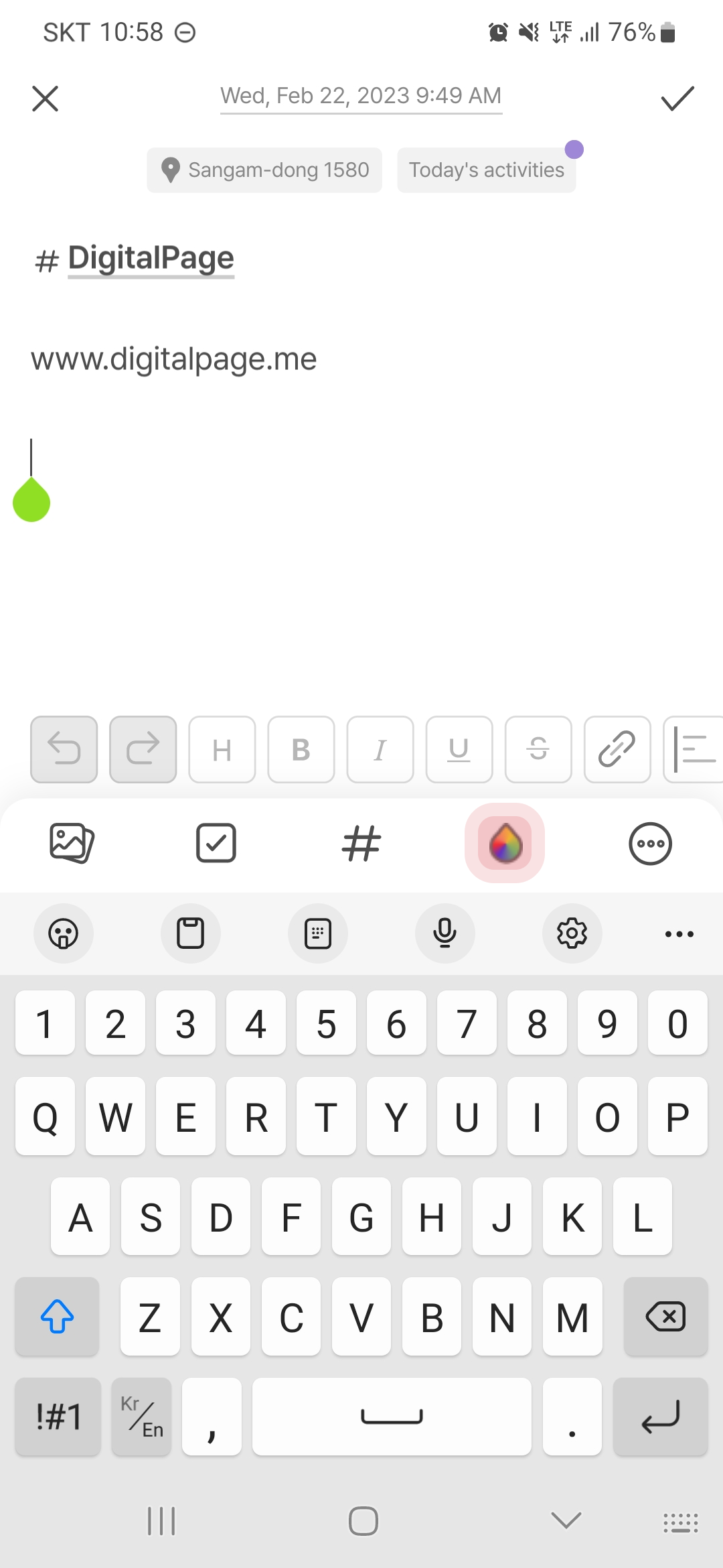 Change Color of Pages – DigitalPage
