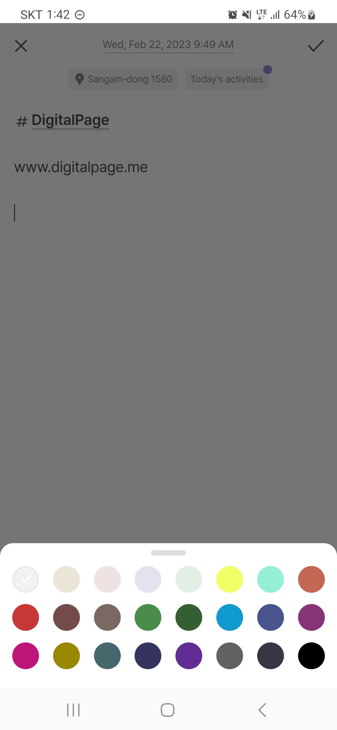 Change Color of Pages | DigitalPage